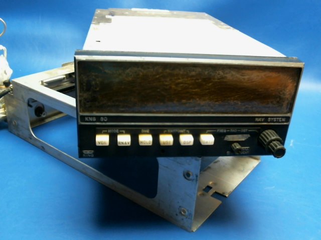 King AS IS KNS 80 NAV SYSTEM 14/28V (INOP) Condition unknown