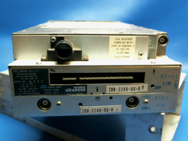 King AS IS KNS 80 NAV SYSTEM 14/28V (INOP) Condition unknown