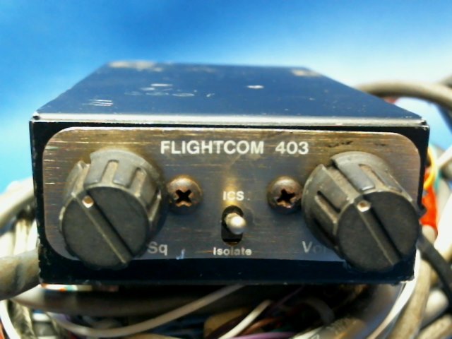 Flightcom 101-0263-00 403MC PANEL MOUNT INTERCOM