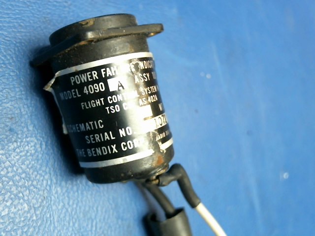 Bendix 1U043 POWER FAILURE INDICATOR MODEL 4090