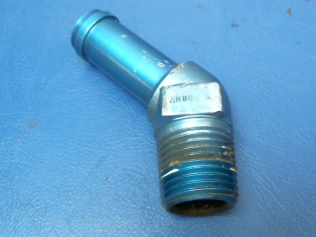 Lycoming IO-360-C1C AN844-10D Elbow - Pipe thd 5/8 ID Hose 45