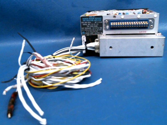 King 066-1024-16 KMA-20 MARKER BEACON RECEIVER ISOLATION AMPLIFIER