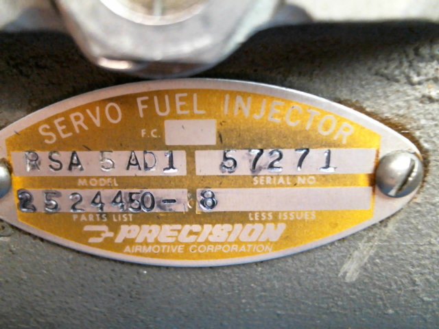 Bendix RSA 5AD1 SERVO FUEL INJECTOR