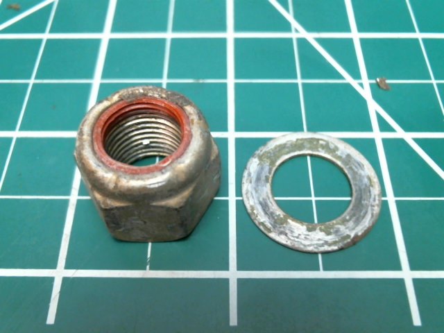 Cessna MS21044N3 PROP NUTS SET OF 5 W/WASHERS