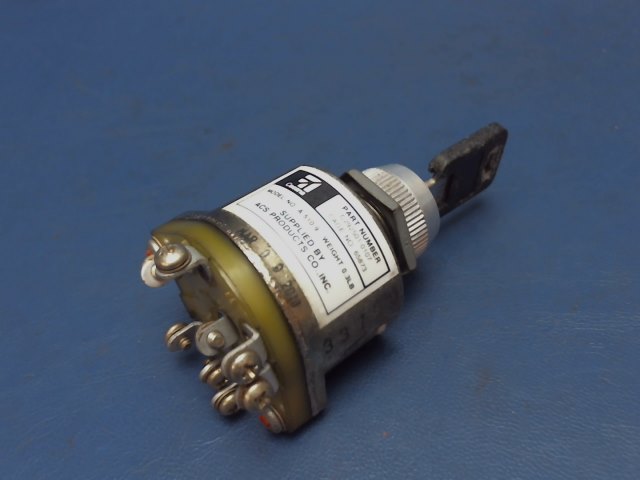 Bendix C292501-0107 MAGNETO SWITCH-IGNITION L/R/BOTH/START w/KEY