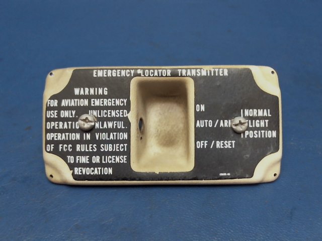 Piper 79463-00 COVER - ELT Switch