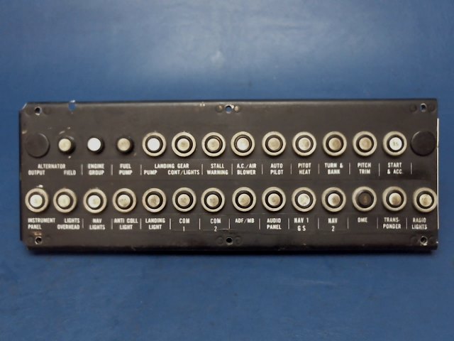 Piper NPN PANEL ASSEMBLY WITH CIRCUIT BREAKERS