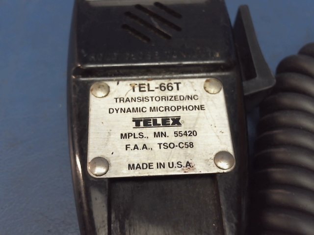 Telex TEL-66T DYNAMIC MICROPHONE.