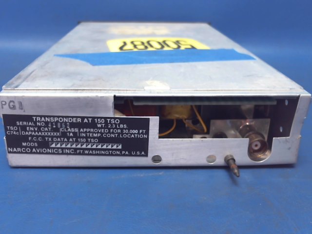Narco AT150 TRANSPONDER TSO