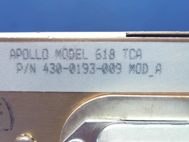 Apollo 430-0193-009 618TCA Loran - II MORROW